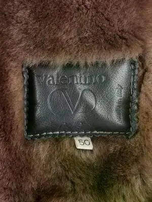 Valentino Garavani Double-breasted Shearling Jacket