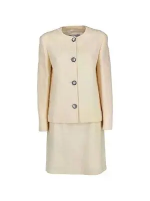 MILA SCHON Bouclé Knit Skirt Suit