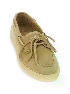COPENHAGEN  Suede Lace-up Boat Shoes