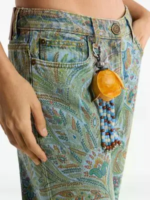 Etro Flower Fringe Charm