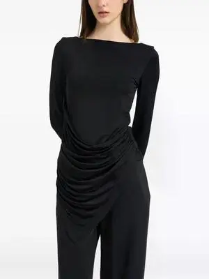 IRO PARIS Draped Asymmetrical Top