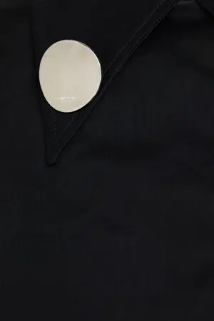 JIL SANDER Embellished Cotton Voile Top