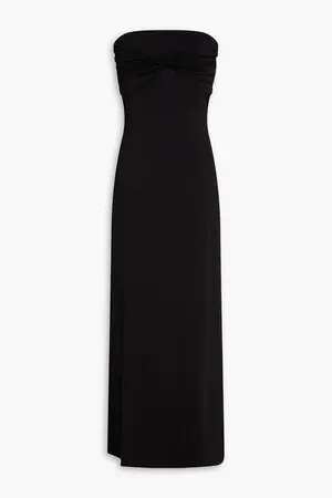 Tove Strapless Jersey Midi Dress