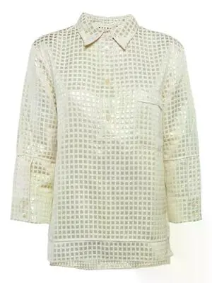 Marni Metallic Grid Tunic