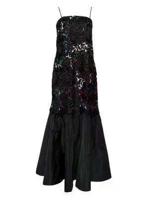 Emporio Armani Lace Overlay Dress