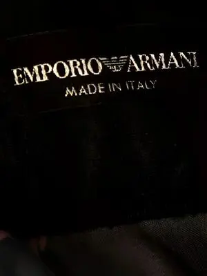 Emporio Armani Lace Overlay Dress