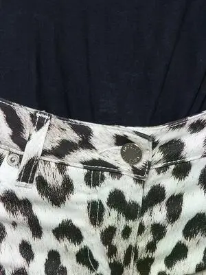 Roberto Cavalli Animal Print Trousers