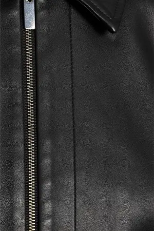 Theory Leather Zip-up Jacket