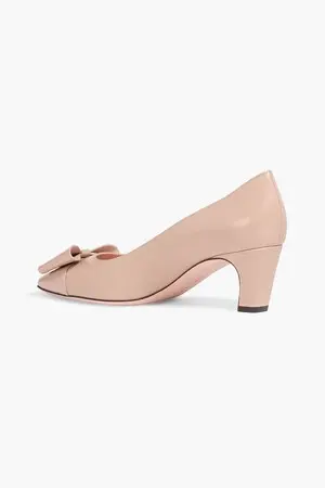 Bally Bemily Bow Detailed Leather Pumps