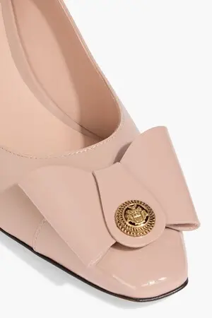 Bally Bemily Bow Detailed Leather Pumps