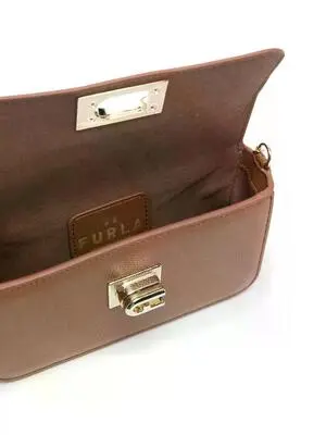 Furla Logo Plaque Satchel Bag