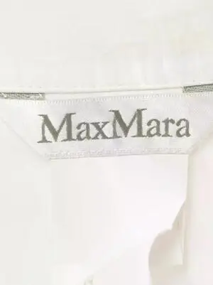 Max Mara Lace-detail Shirt Dress
