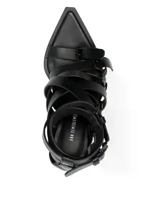 ANN DEMEULEMEESTER Leather Heeled Sandals