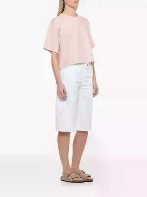 DONDUP Embroidered Cropped T-shirt
