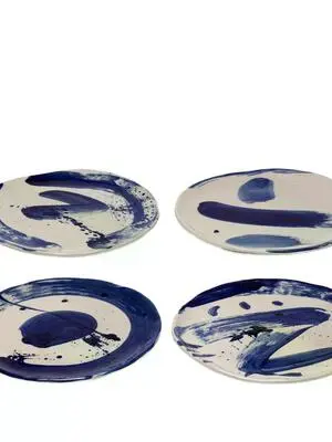 SERAX Sophia Brushstroke-print Plates