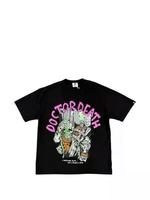 WARREN LOTAS Doctor Death Logo-print T-shirt