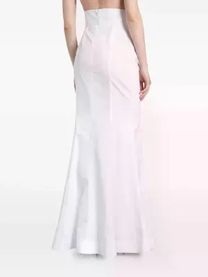ANGELICA MONTINI Bianca High-waisted Maxi Skirt