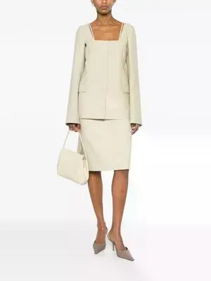 Calvin Klein Camille Square-neck Jacket