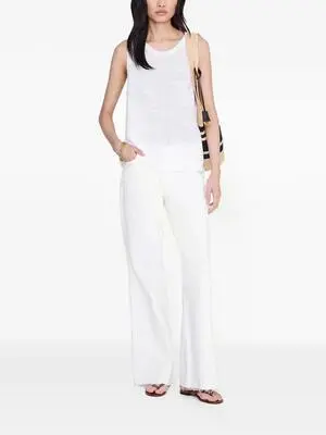 ANINE BING Juliann Linen Tank Top