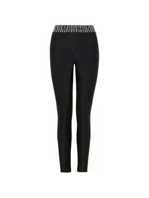 Moschino Technical Fabric Leggings - Black