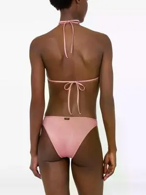 Moschino Smiley Plaque Bikini - Pink