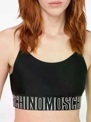 Moschino Underband Racerback Cropped Top