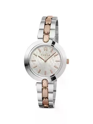 Furla Logo Links 34mm Watch