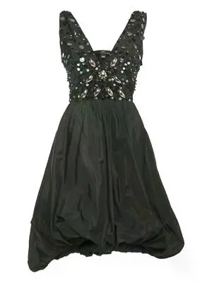 Elisabetta Franchi Embellishment V-neck Sleeveless Dress
