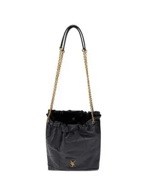 Saint Laurent Quilted Leather Tote Bag
