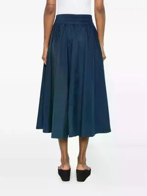 Suzie Kondi Kyria Gathered Midi Skirt