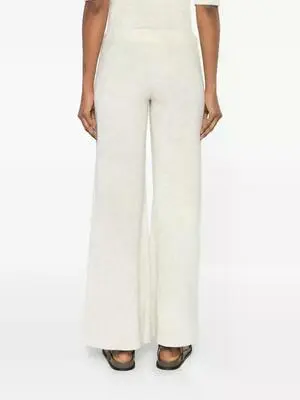 Suzie Kondi Terry Cloth Wide Leg Trousers