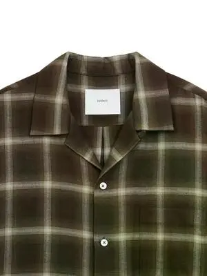 SSSTEIN Check-pattern Shirt