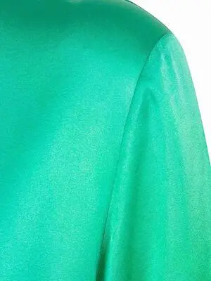 HER SHIRT Satin-finish T-shirt