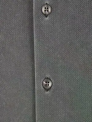 TINTORIA MATTEI 954 Piqué-weave Long-sleeve Shirt