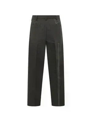 MORDECAI Pleated Straight-leg Trousers