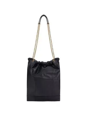 Saint Laurent Quilted Leather Tote Bag