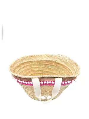 ALVIERO MARTINI 1° CLASSE Pom-pom Tote Bag