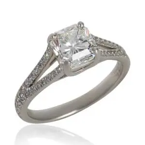 Tiffany & Co. 1.35 Ct Diamond Engagement Ring