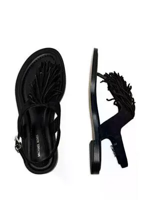 Michael Kors Indra Fringe Detail Sandals