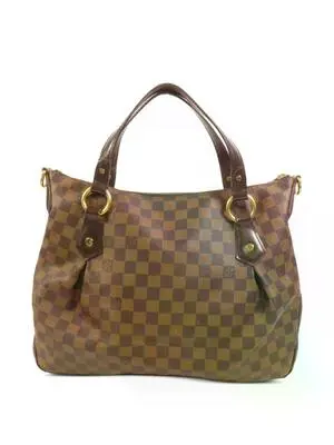 LOUIS VUITTON Mm Evora Damier Ebène Tote Bag