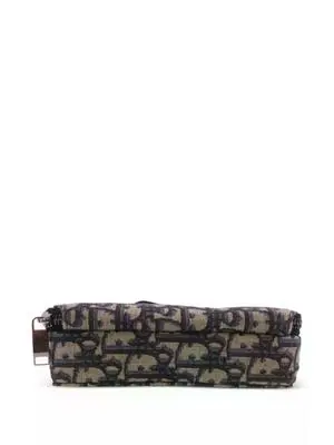 Dior Oblique Canvas Zipped Shoulder Bag