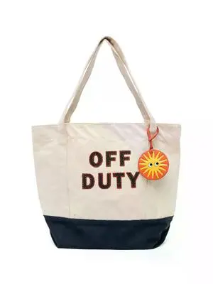 ANYA HINDMARCH Logo-patched Canvas Tote Bag