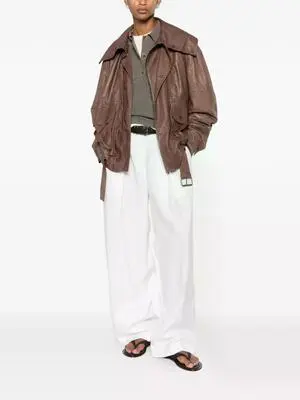 Calvin Klein Belted Oversized Jacket