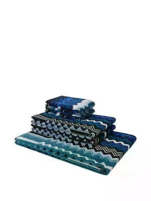 Missoni Giacomo Zigzag-print Towel Set