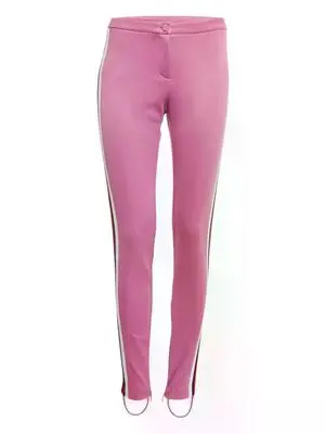 Gucci Stirrup Stripe-band Trousers - Pink