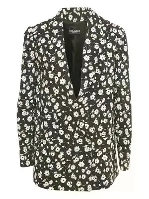 Dolce & Gabbana Floral-print Blazer