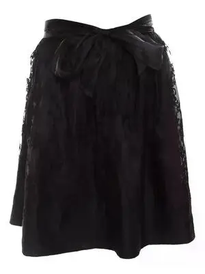 ERMANNO SCERVINO Ermanno Scervino Vintage Bow-Detail Lace Skirt