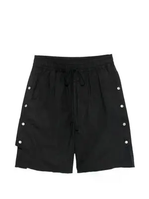 THOM KROM Press-stud Drawstring Shorts