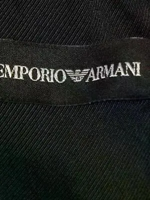 Emporio Armani Textured Short-sleeved Dress
