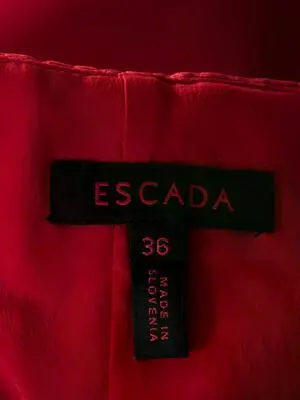 Escada Silk Pencil Skirt